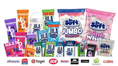 JILA® Round Mints Peppermint Jar 500g – Ferndale Foods Australia