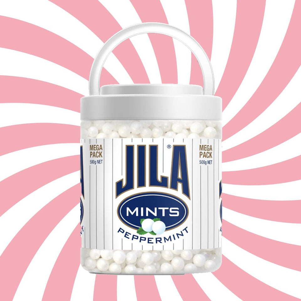 JILA® Round Mints Peppermint Jar 500g – Ferndale Foods Australia