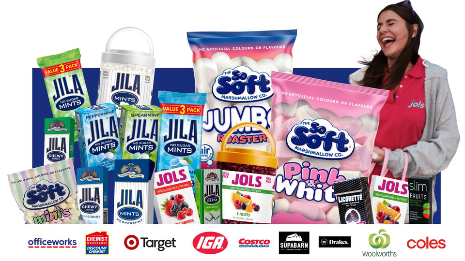 JILA® Round Mints Peppermint Jar 500g – Ferndale Foods Australia